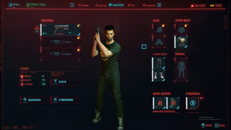 How to open inventory in Cyberpunk 2077 | Pro Game Guides