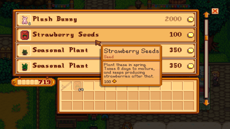 Where to get strawberry seeds in Stardew Valley | Pro Game Guides