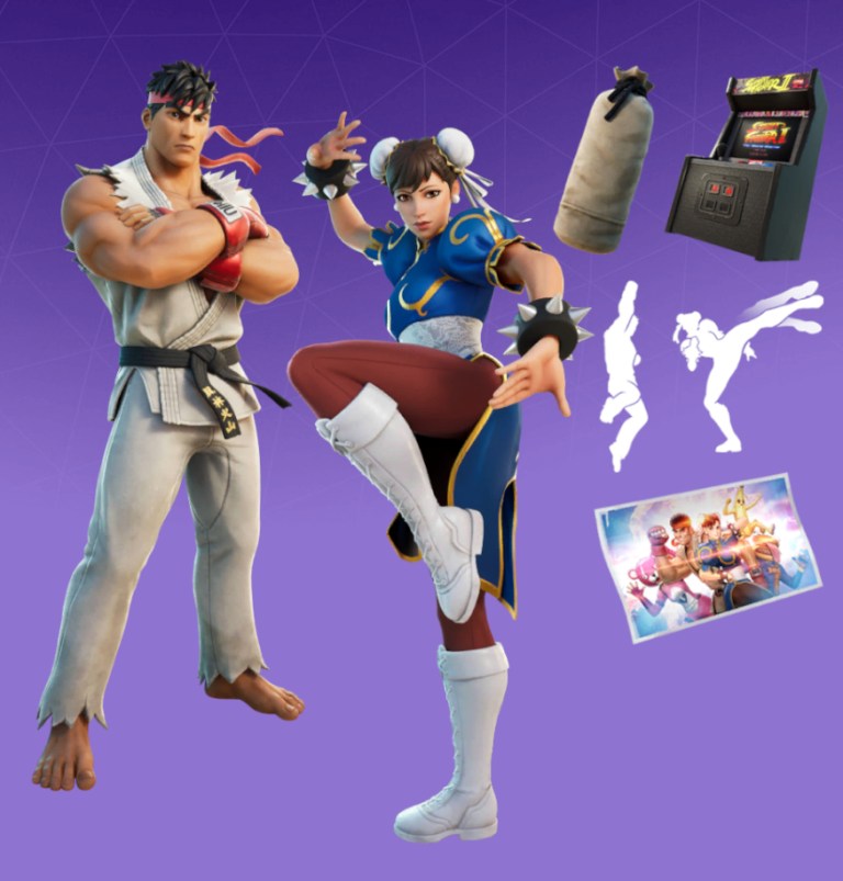Fortnite Ryu & Chun-Li Bundle - Pro Game Guides
