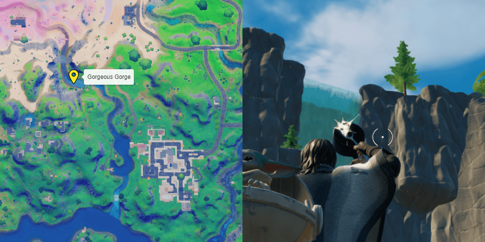 Where to Find Scenic Spot, Gorgeous Gorge, and Mount Kay | Fortnite ...