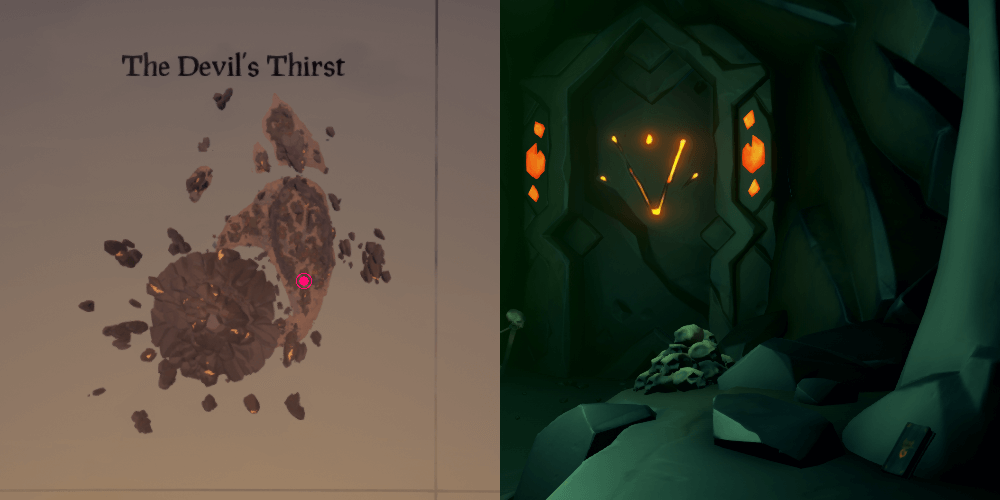 Hidden Journal Locations in Sea of Thieves | Heart of Fire Tall Tale ...