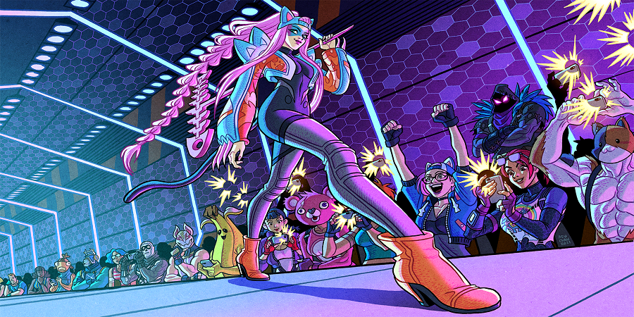 Fortnite Catwalk Loading Screen - Pro Game Guides