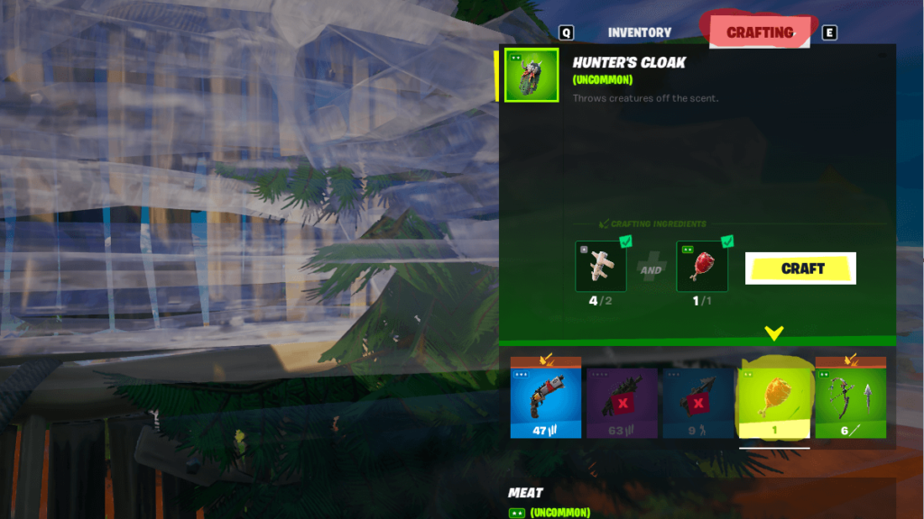 How to Craft a Hunter's Cloak in Fortnite Chapter 2 Season 6 Epic ...
