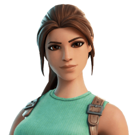 Fortnite Lara Croft Skin - Character, PNG, Images - Pro Game Guides