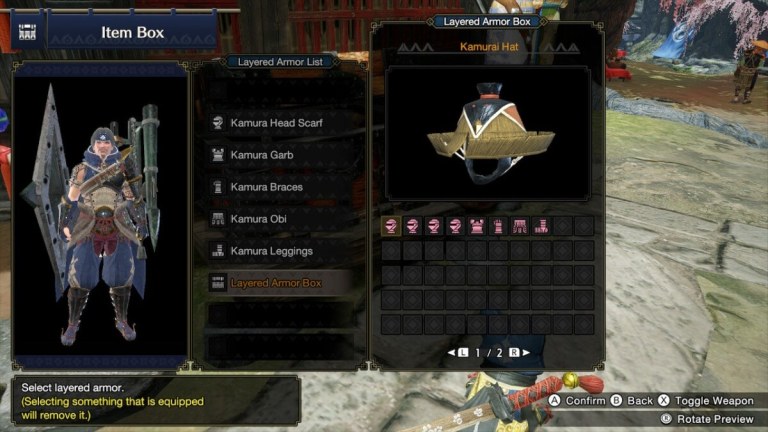 How to equip Layered Armor in Monster Hunter Rise | Pro Game Guides