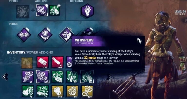 Best Nurse Builds in Dead by Daylight - Pro Game Guides