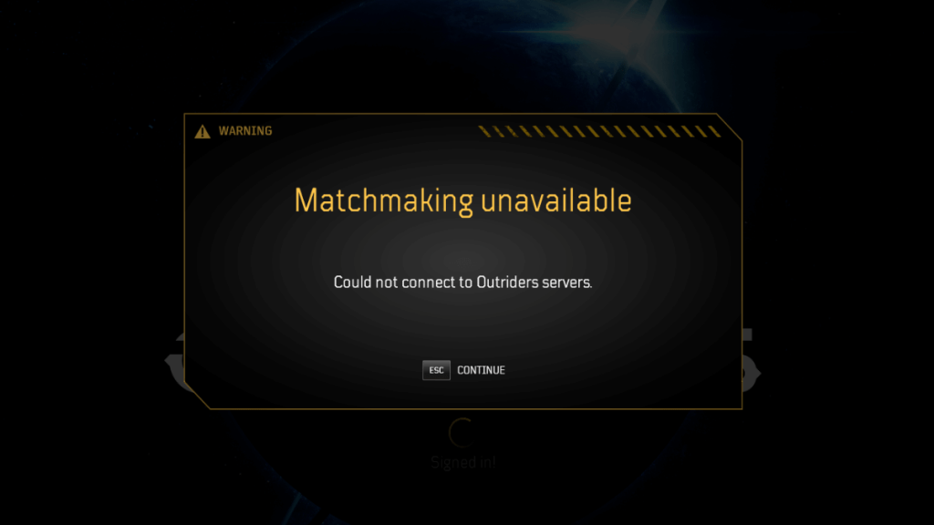 How to fix Internet Connection Error in Outriders | Pro Game Guides