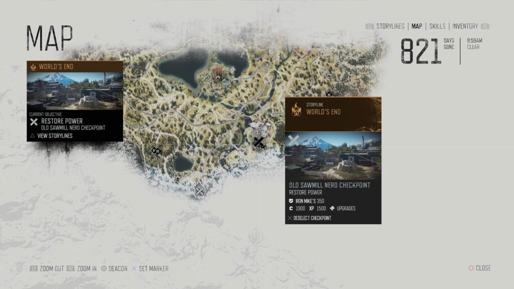Days Gone: All Nero Checkpoint Locations - Pro Game Guides