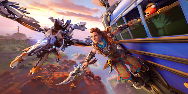 Fortnite Aloy the Skywatcher Loading Screen - Pro Game Guides