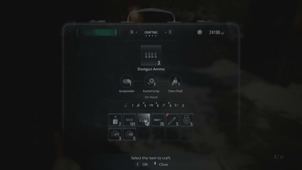 Resident Evil Village Crafting Recipes - Banana-breads.com