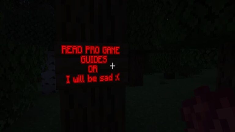 How to Make a Glow Sign in Minecraft - Pro Game Guides