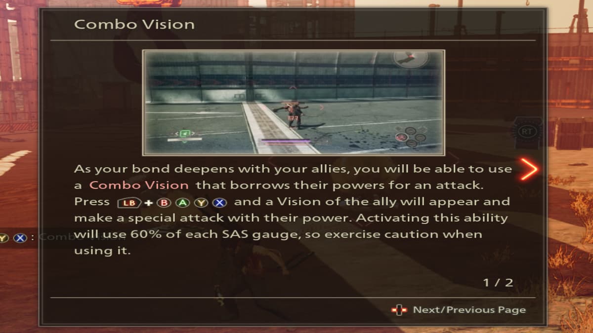 How to use a Combo Vision in Scarlet Nexus? | Pro Game Guides