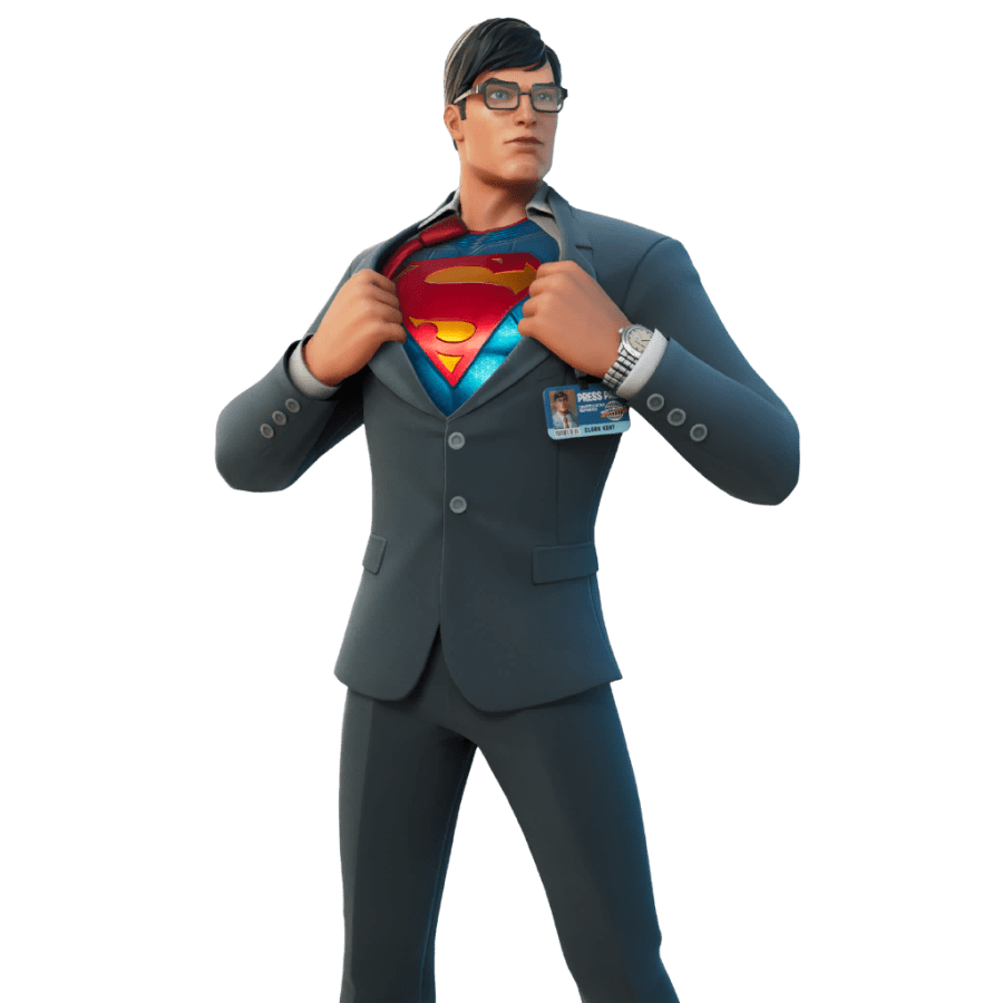 Fortnite Clark Kent Skin - Character, PNG, Images - Pro Game Guides