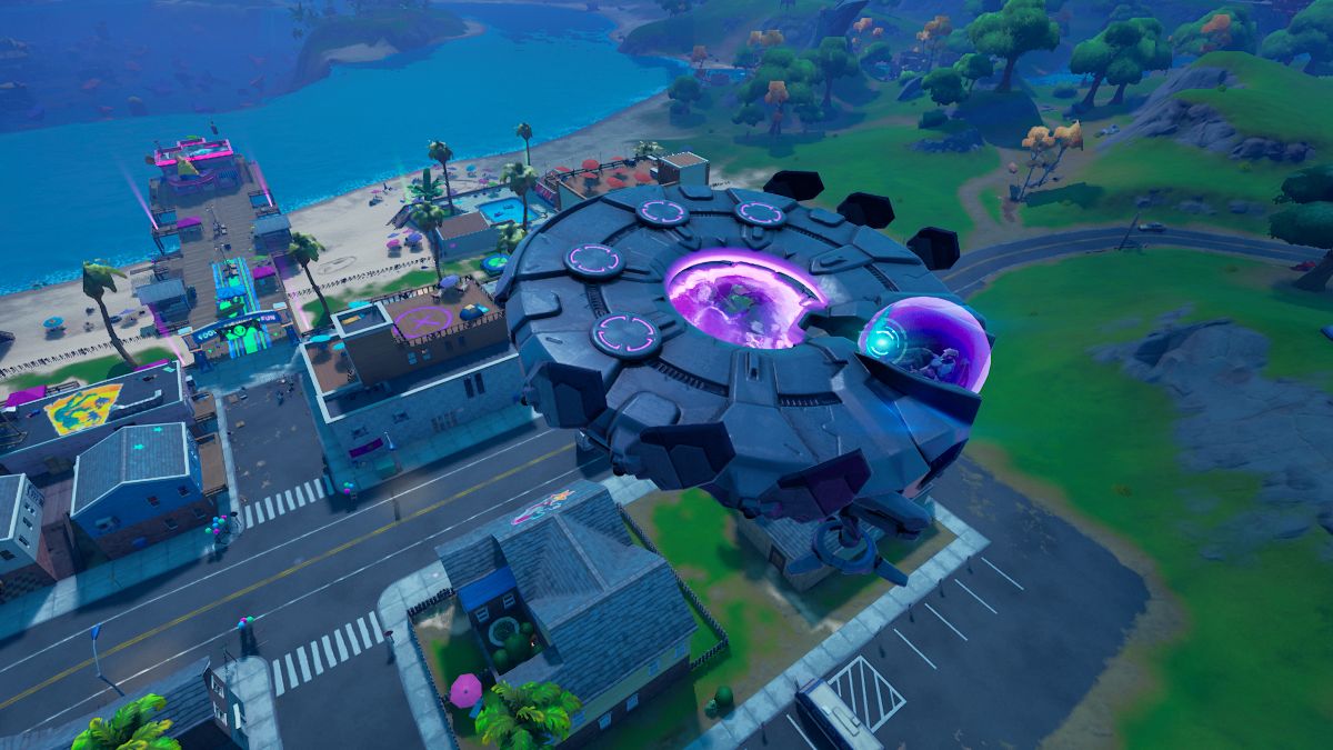 How to Enter a UFO in Fortnite | Pro Game Guides