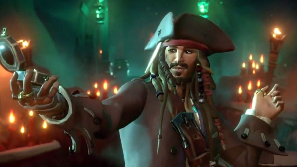 Is Johnny Depp the Voice Actor for Jack Sparrow in Sea of Thieves: A ...
