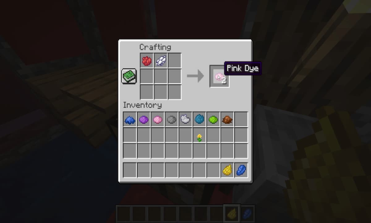 How to make pink dye in Minecraft | Pro Game Guides