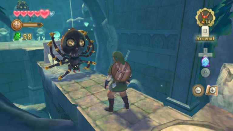 How to Defeat Giant Spiders in Legend of Zelda: Skyward Sword HD? | Pro ...