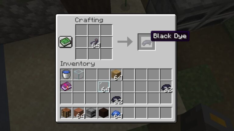 How to make black dye in Minecraft? - Pro Game Guides