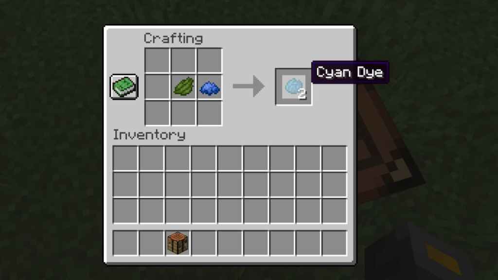 How to make Cyan Dye in Minecraft | Pro Game Guides