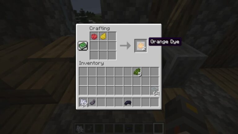 How to make orange dye in Minecraft? - Pro Game Guides
