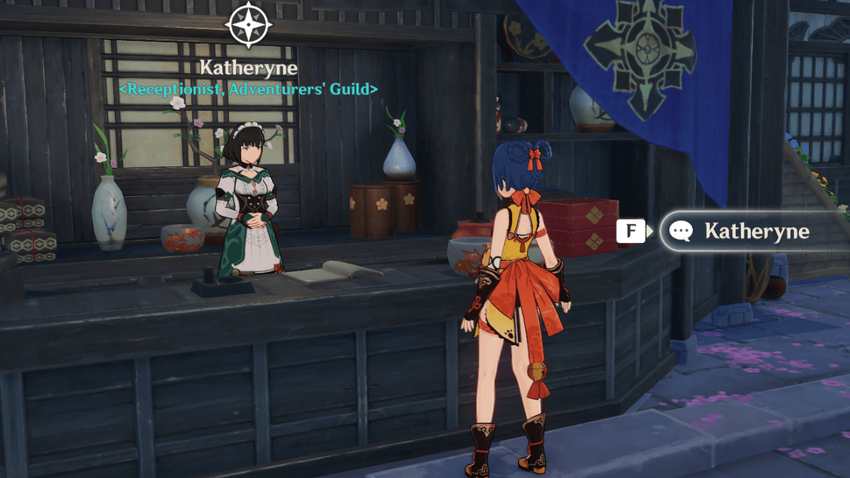 How to find Katheryne in Inazuma | Pro Game Guides