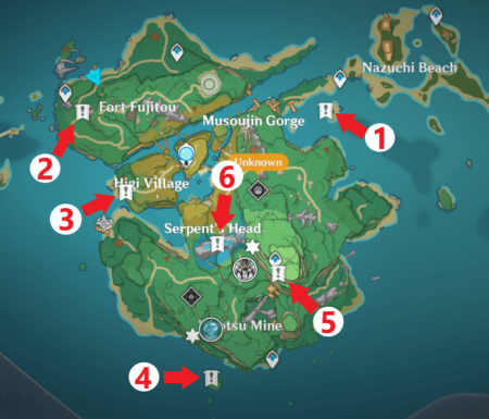 All Simple Tomb Locations in Genshin Impact - Pro Game Guides