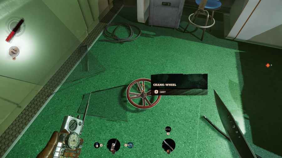 What do you do with the Crank-Wheel in The Complex in Deathloop? | Pro Game Guides