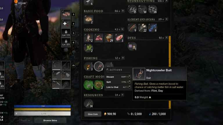 How to get Nightcrawler Bait in New World | Pro Game Guides
