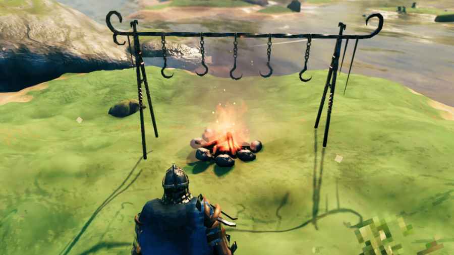 How to make and use an Iron Cooking Station in Valheim | Pro Game Guides