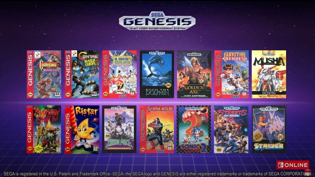 All Sega Genesis games available on Nintendo Switch Online | Pro Game Guides