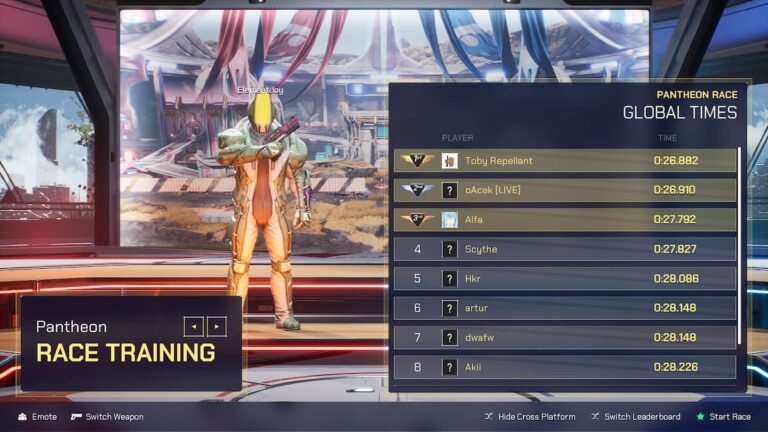 What is the Pantheon Race in Splitgate - Pro Game Guides