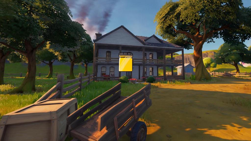 Where to Find Bottles of Pumpkin Orange at The Orchard in Fortnite ...