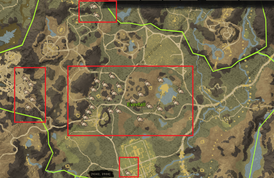 Where to find Rabbits in New World? - Pro Game Guides