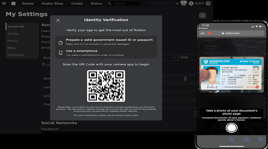 Roblox to release site-wide age verification system in the near future ...