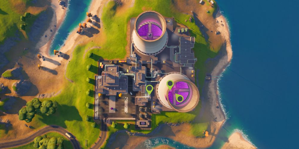 Where to Find Bottles of Cuddly Pink at Steamy Stacks in Fortnite | Pro ...