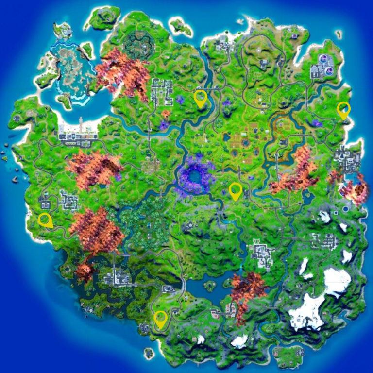 Where to Find IO Guards in Fortnite Chapter 2 Season 8: All IO Guard ...