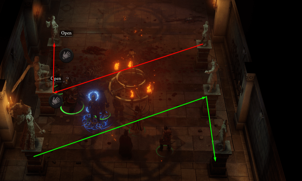 How to solve the Gray Garrison Statue Puzzle in Pathfinder: Wrath of ...