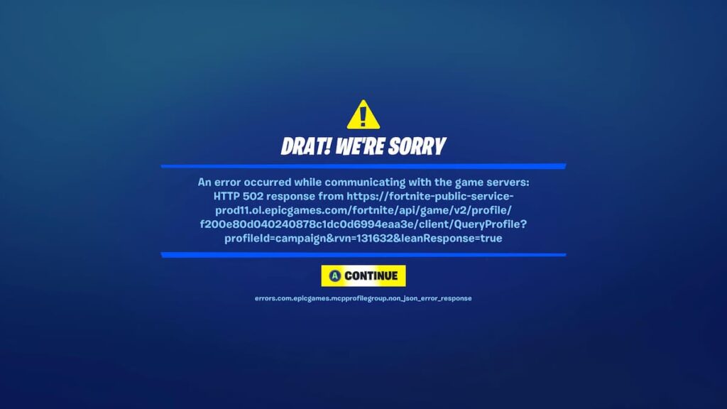 Fortnite Error Codes List (and how to fix them) - Pro Game Guides