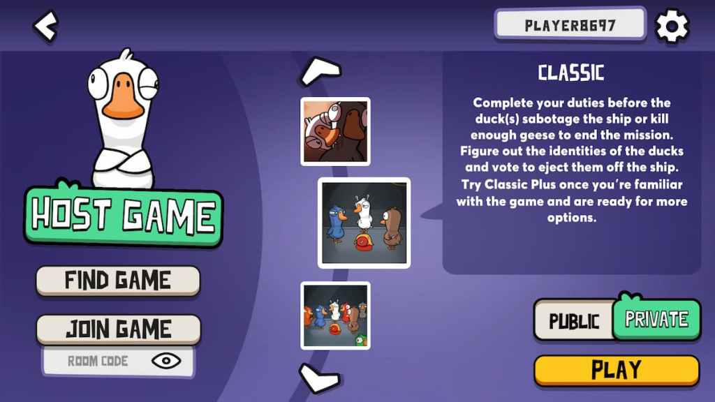 All Game Modes explained in Goose Goose Duck | Pro Game Guides