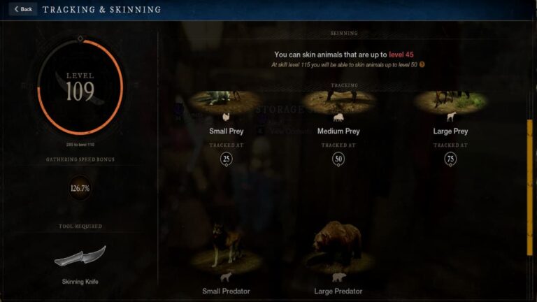 New World Tracking & Skinning Leveling Guide - Pro Game Guides