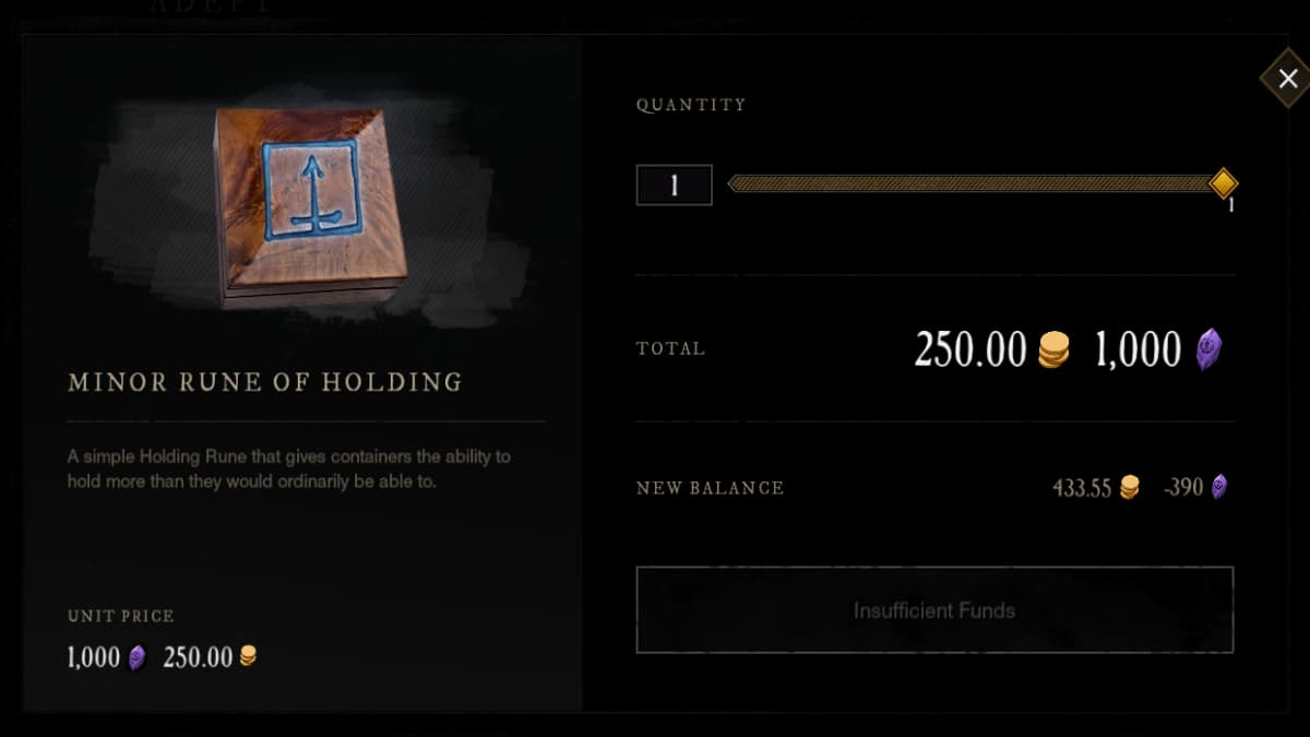 How to Get Minor Rune of Holding in New World | Pro Game Guides