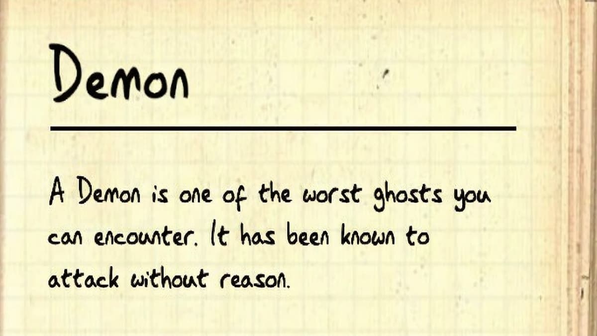 How to identify the Demon in Phasmophobia – All Strengths and ...