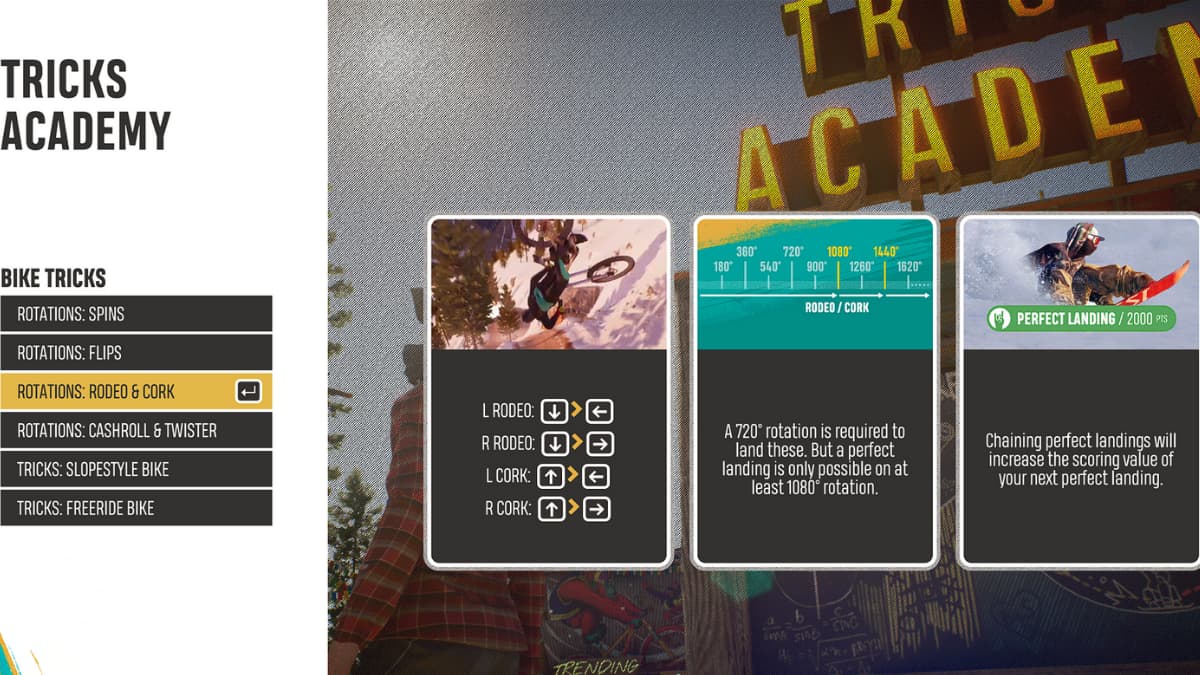 How to Complete Rodeo/Cork Training - Get Perfect Tricks in Riders ...