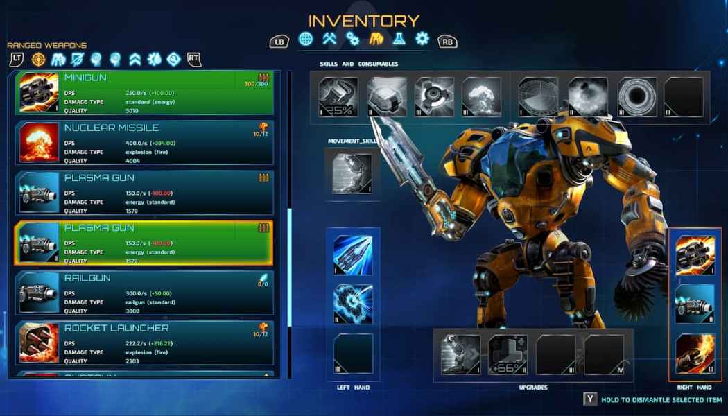All weapons in The Riftbreaker | Pro Game Guides