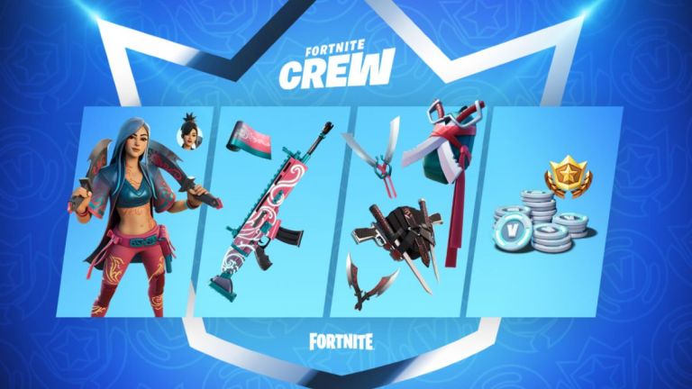 Fortnite Crew Pack for November 2021 | Sierra, Serrated Steelblades ...