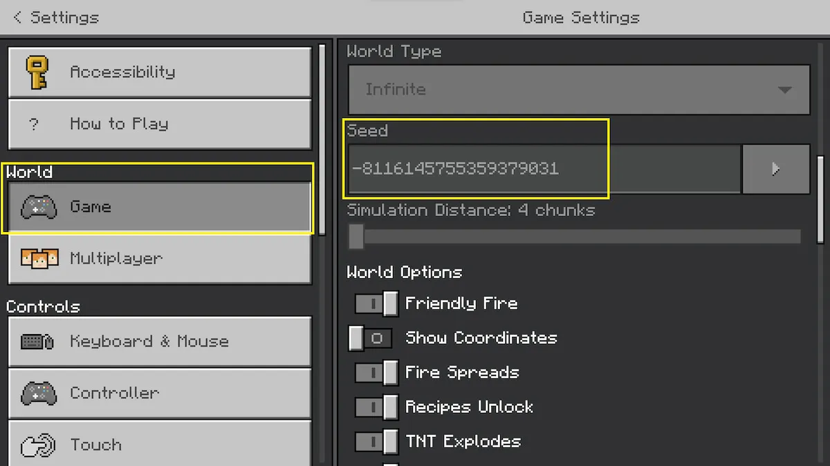 How to find your Minecraft world seed | Pro Game Guides