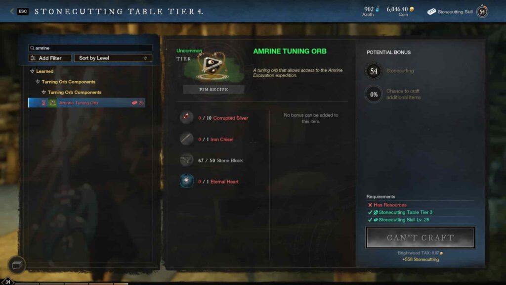 How to get the Amrine Tuning Orb - Pro Game Guides