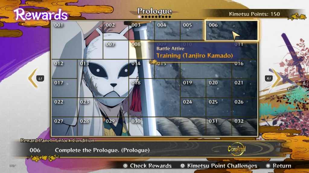 Demon Slayer Hinokami Chronicles Prologue Reward Panel Guide Pro Game Guides