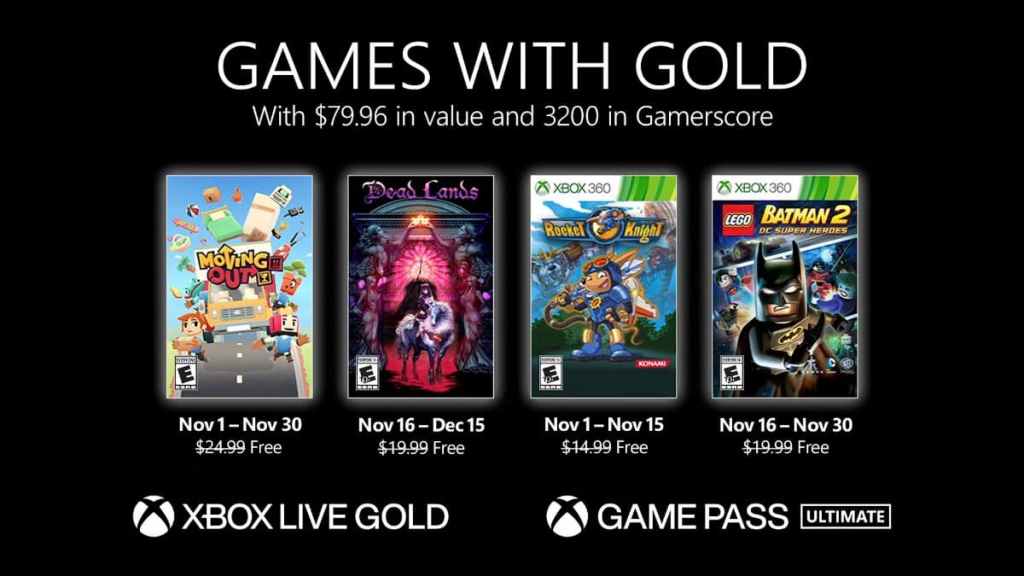 Xbox Games with Gold revealed for November | Pro Game Guides