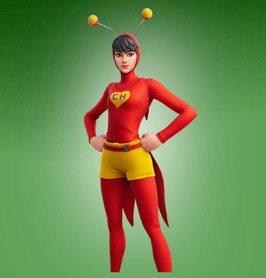 Fortnite Heroína Colorada Skin - Character, PNG, Images - Pro Game Guides